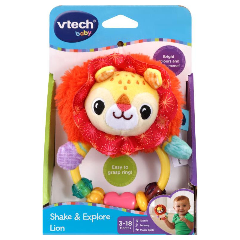 VTech Shake & Explore Lion | Mr Toys Toyworld