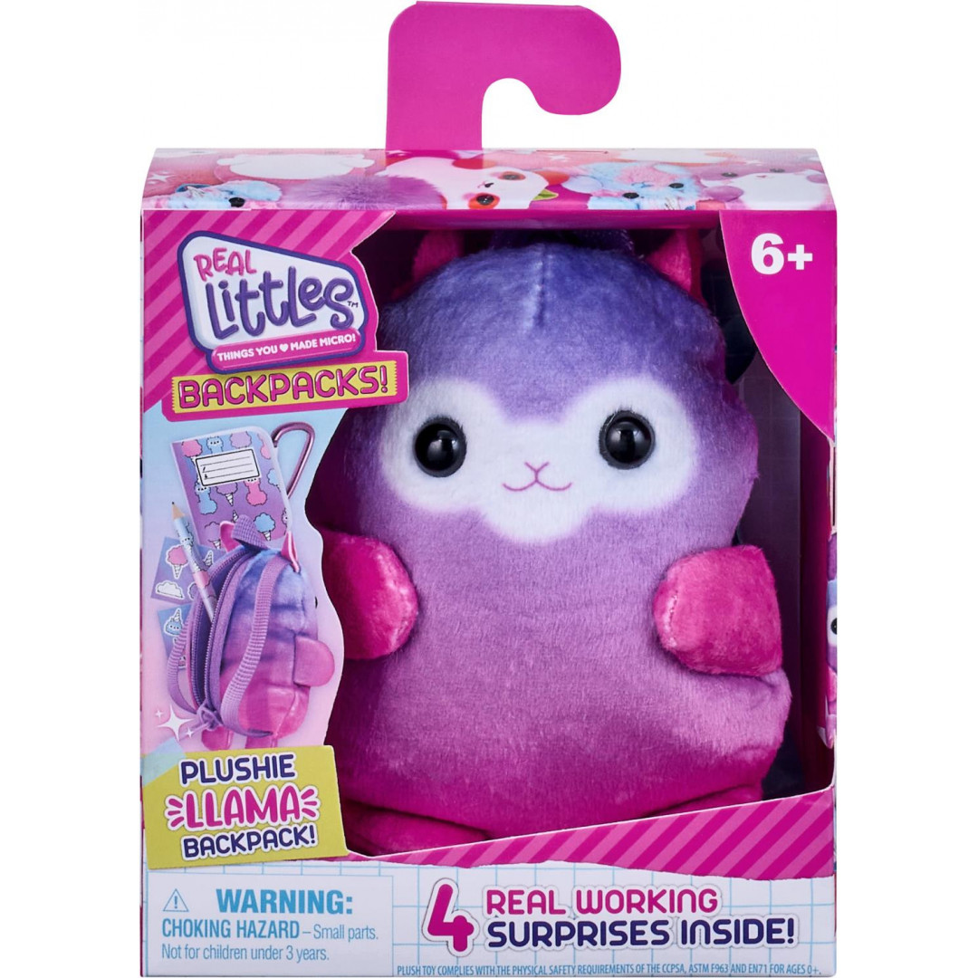 Real Littles S7 Plushie Pet Backpack Assorted | Mr Toys Toyworld